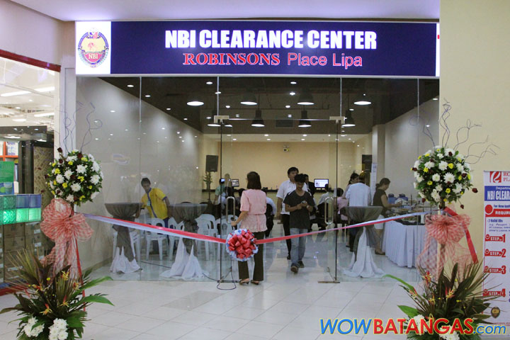 First NBI E-Clearance Center Outside Metro Manila Opens at Robinsons ...