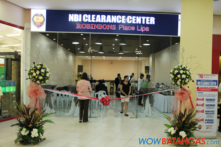 First NBI E-Clearance Center Outside Metro Manila Opens at Robinsons ...
